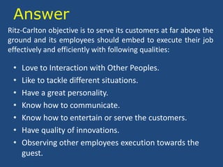 Ritz carlton hotel | PPT