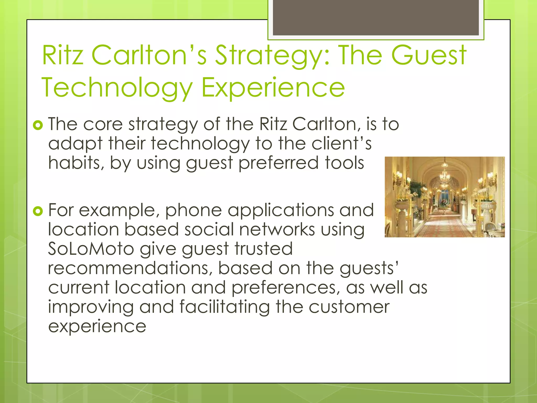 Ritz carlton an analysis | PPTX | Hotel Properties | Real Estate