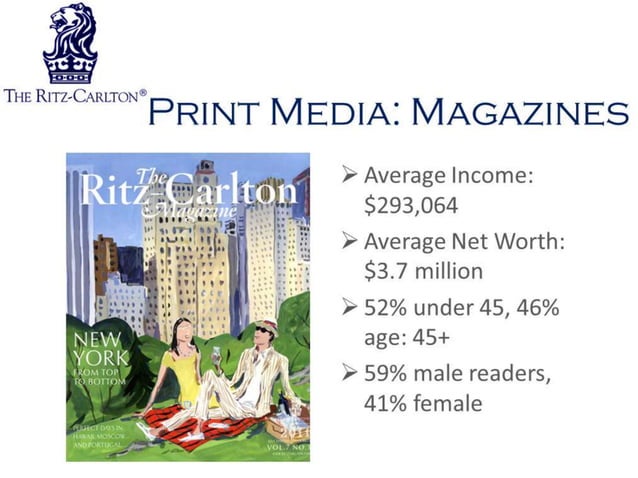 Ritz Carlton Campaign Project 2011 | PPTX