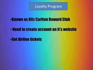 Ritz carlton case study | PPSX