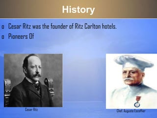 Ritz carlton hotel company | PPT