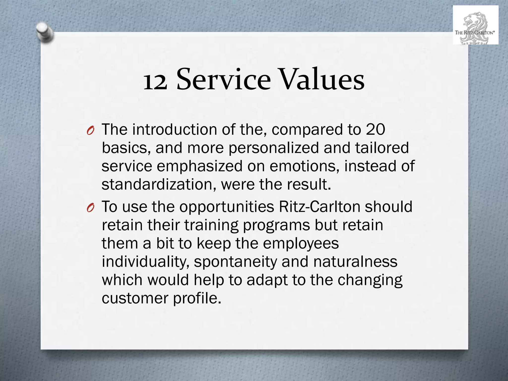 Ritz carlton’s hrm practices and work culture | PPTX