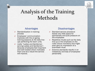 Ritz carlton’s hrm practices and work culture | PPTX