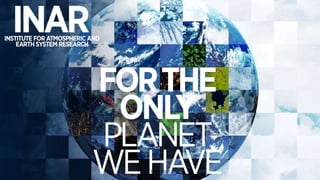 Riuttanen, Laura: Learning multidisciplinary climate change ...