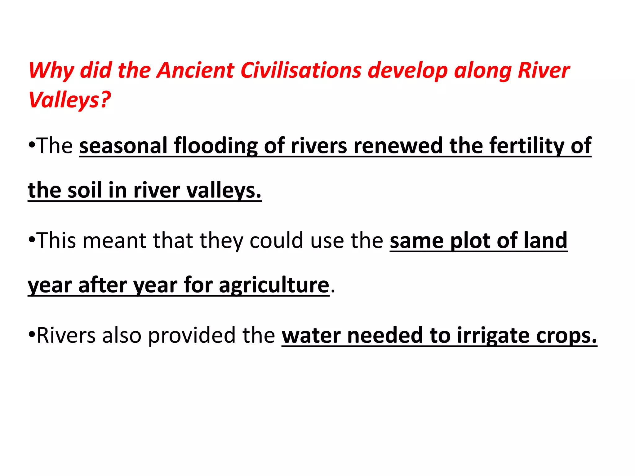 The Stone Age | River Valley Civilisation | PPT