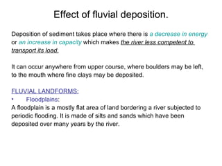 River Channel Processes & Landforms | PPT