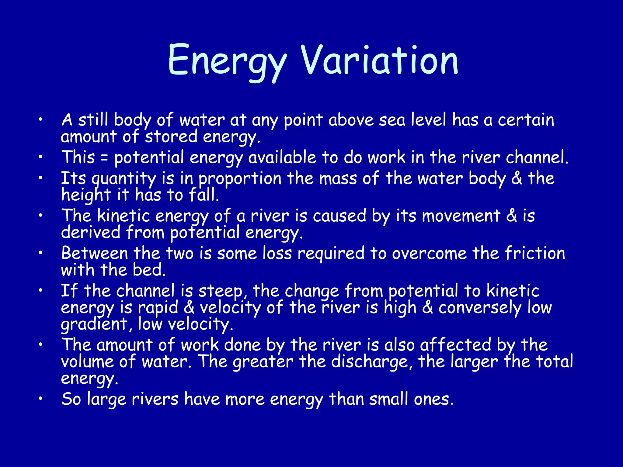 River Channels Velocity And Discharge | PPT
