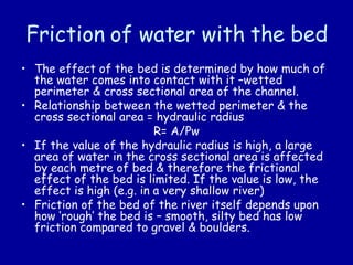 River Channels Velocity And Discharge | PPT
