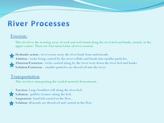River Processes & Landscapes | PPT