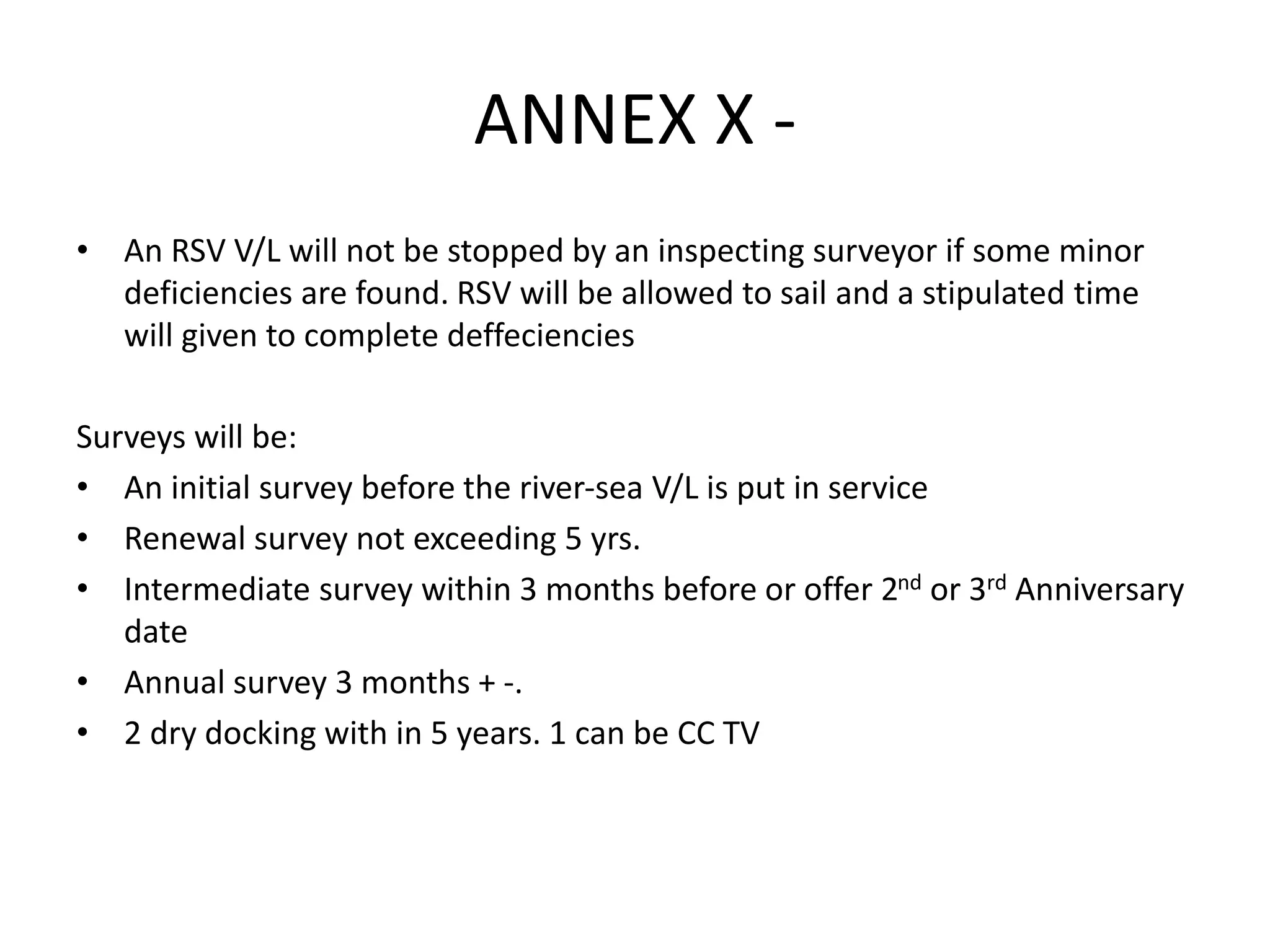 River and sea vessel rules for ship building | PPT