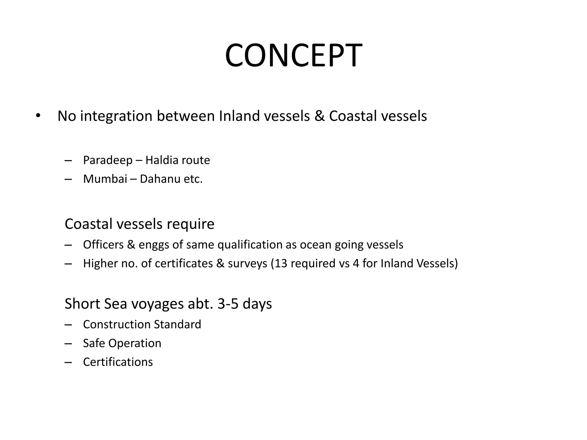 River and sea vessel rules for ship building | PPT