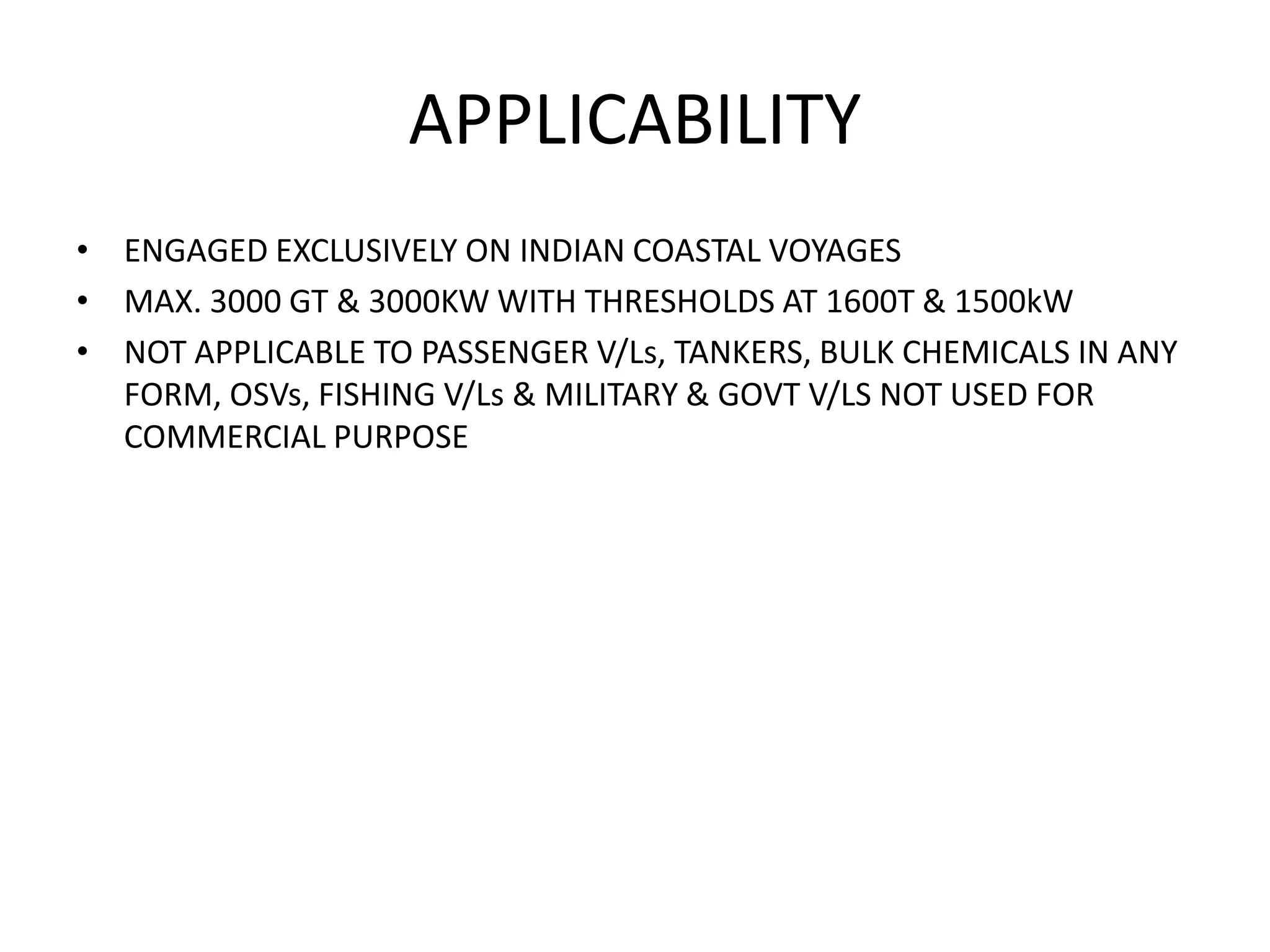 River and sea vessel rules for ship building | PPT