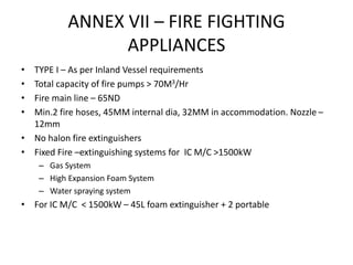 River and sea vessel rules for ship building | PPT