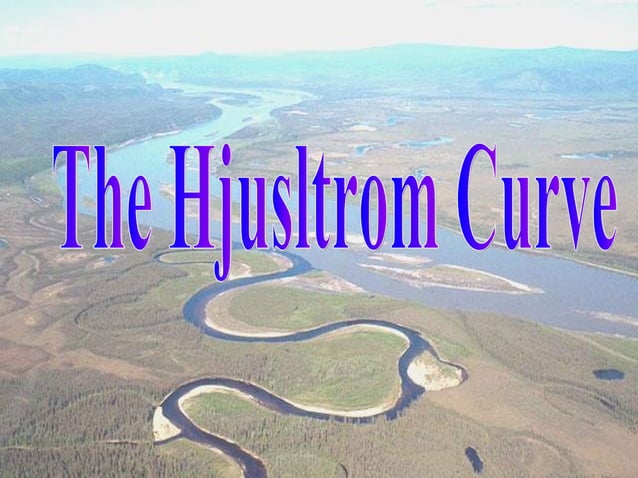 River Transportation and the Hjulstrom Curve | PPT | Geology | Science