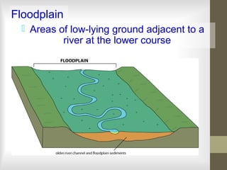 River 2 waterfall plungepools floodplain n levees | PPT