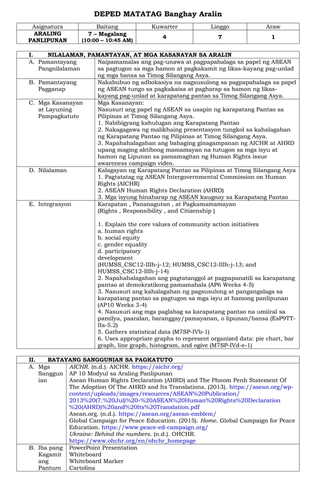 DepEd Matatag BANGHAY ARALIN AP TEMPLATE - DLP.docx