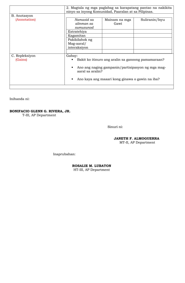 DepEd Matatag BANGHAY ARALIN AP TEMPLATE - DLP.docx