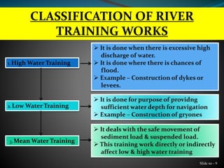 River and it's training work | PPT