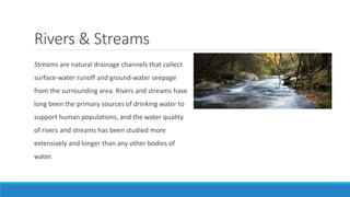River and Stream modelling and water.pptx