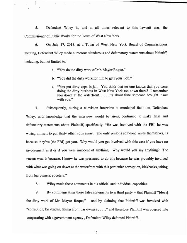 Ritchie Rivera vs Count Wiley lawsuit | PDF