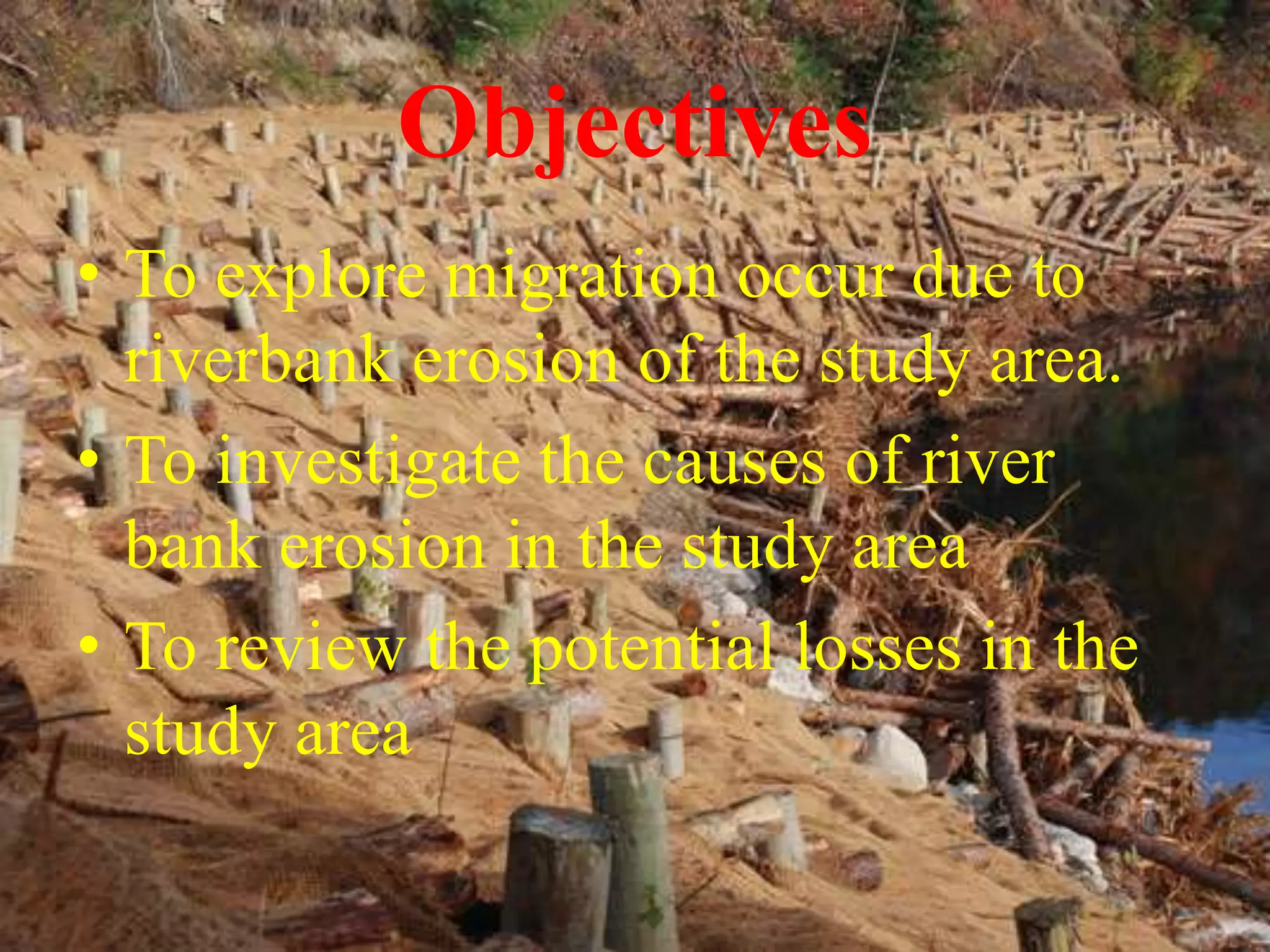 River bank erosion | PPTX