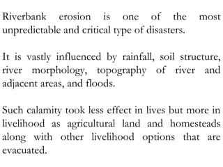 River bank erosion hmm | PPT