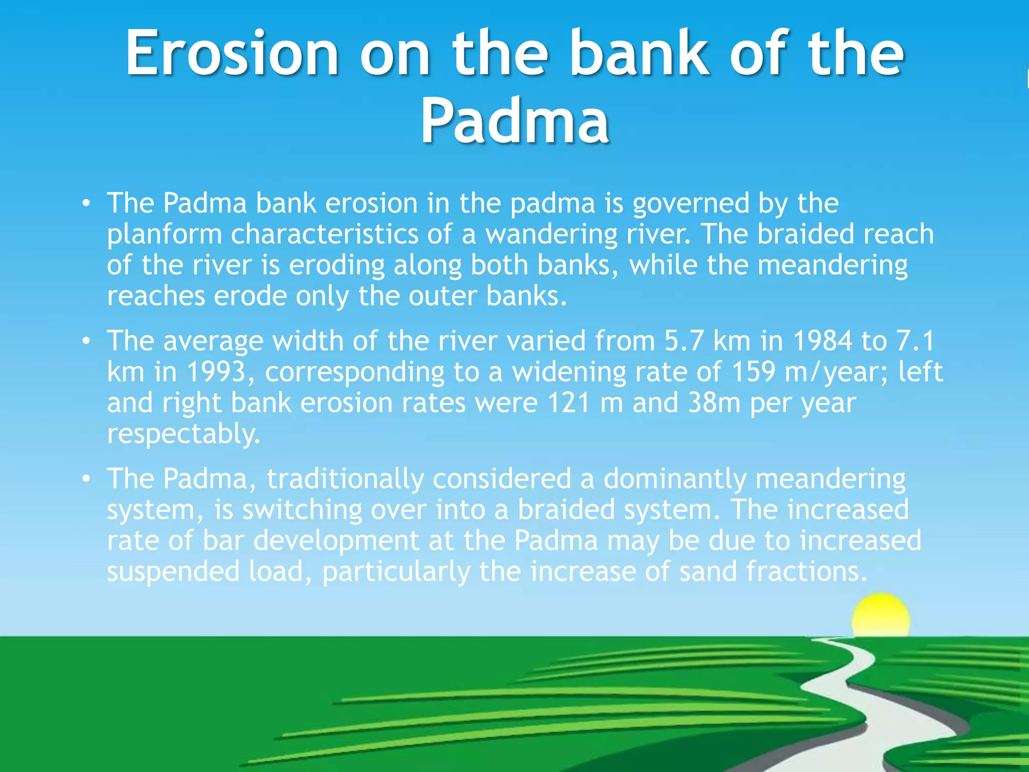 River bank erosion, its migration, causes | PPTX