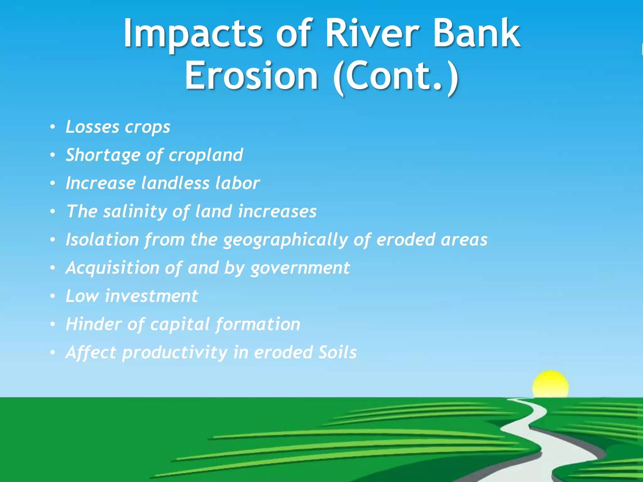 River bank erosion, its migration, causes | PPTX