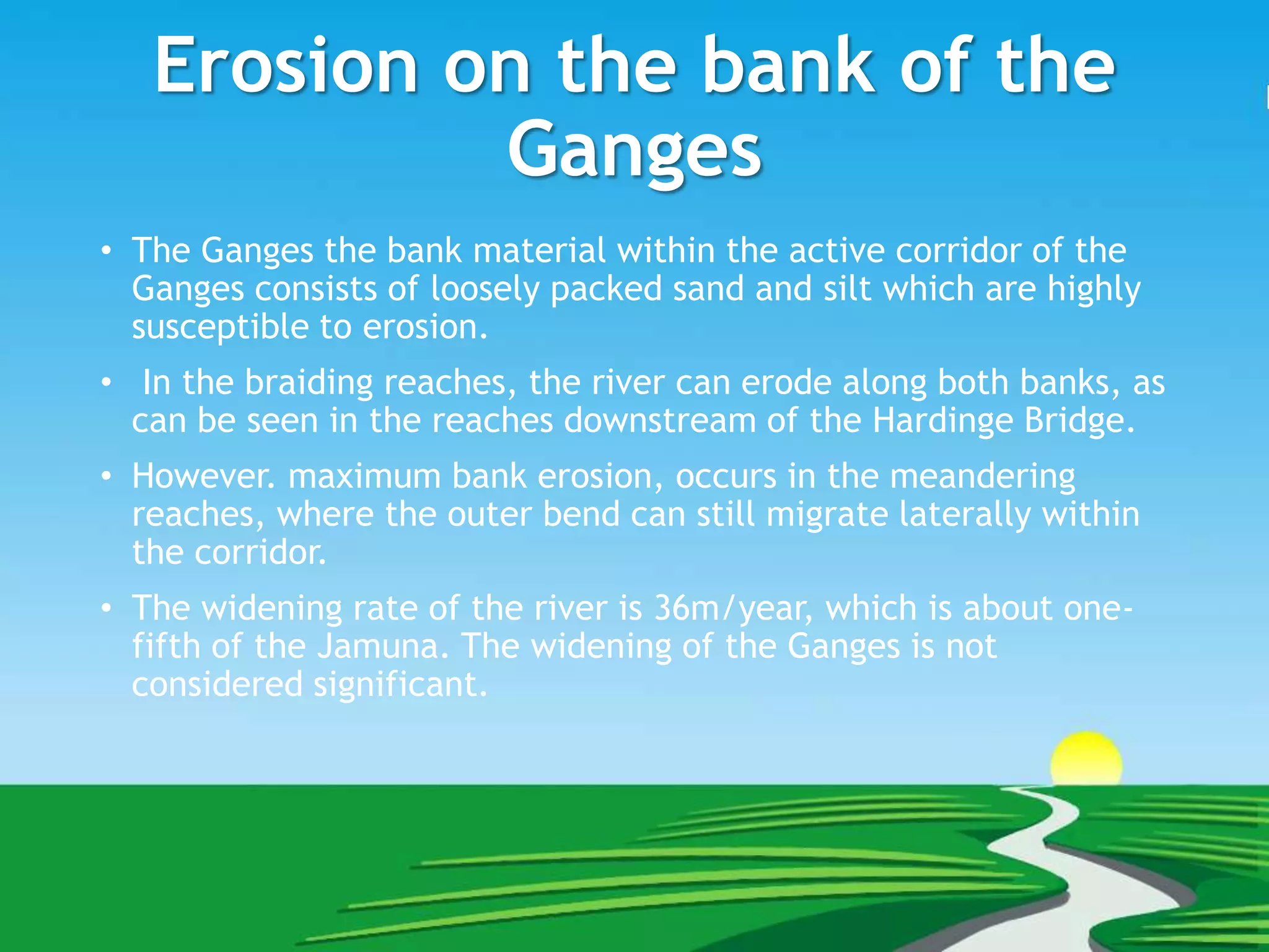 River bank erosion, its migration, causes | PPTX