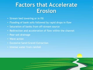 River bank erosion, its migration, causes | PPTX