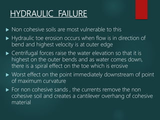 River bank retreat and failure | PPTX