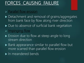 River bank retreat and failure | PPTX