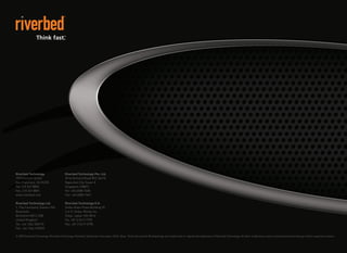 Riverbed corporate brochure | PDF