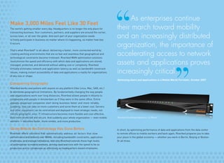 Riverbed corporate brochure | PDF