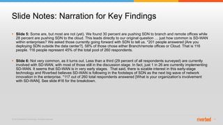 Riverbed Software Defined IT Survey | PPT