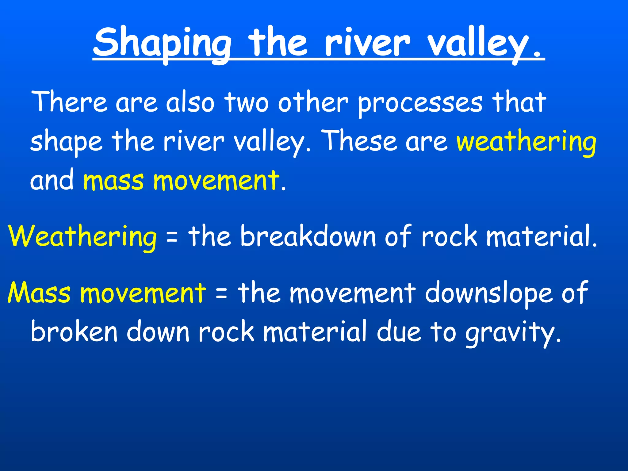 River Changes And Landforms | PPT
