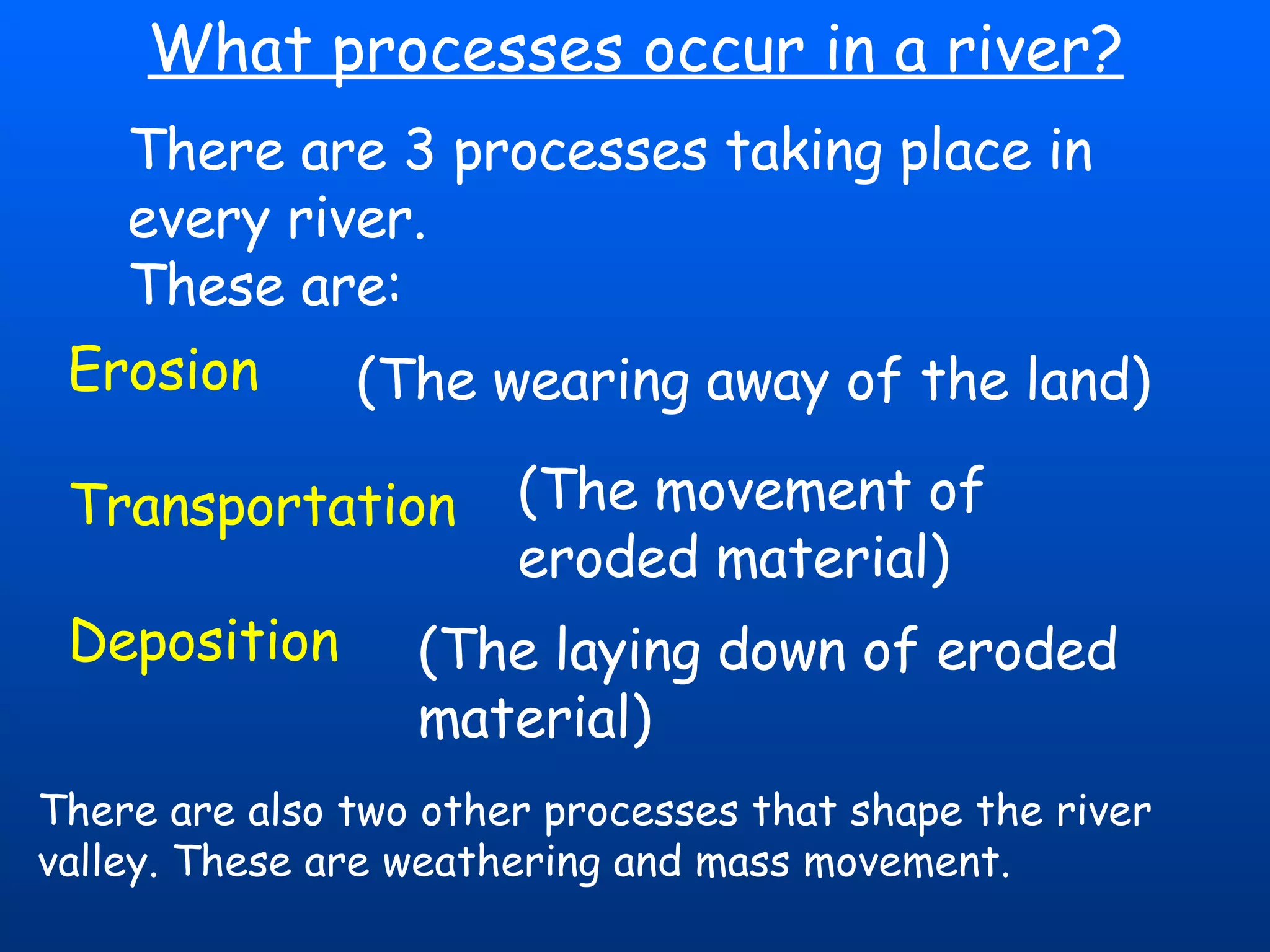 River Changes And Landforms | PPT