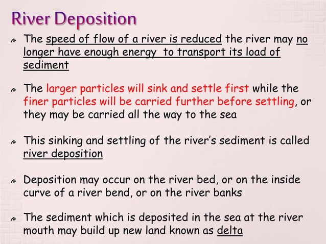 River channel processes | PPTX | Geology | Science