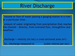 River discharge | PPT