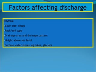 River discharge | PPT