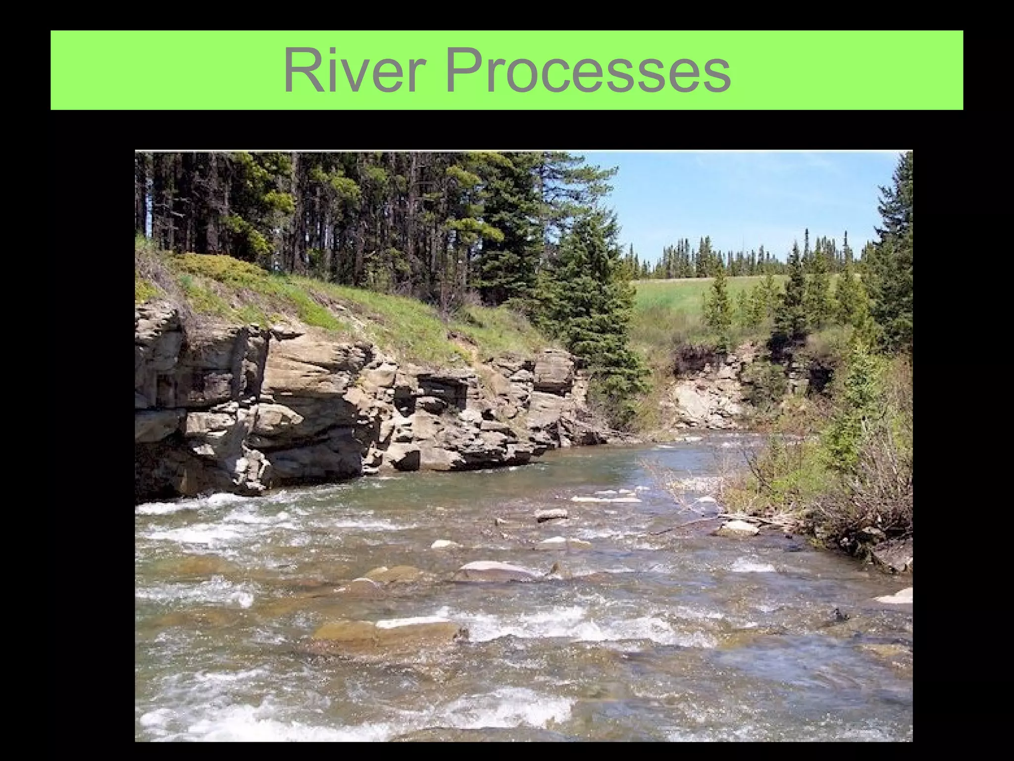 River erosion and transport | PPT