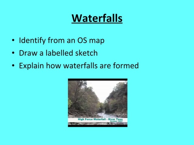 River Features Map Task | PPT