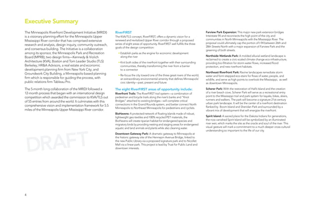 Executive Summary - Draft RiverFIRST Proposal | PDF | Civil Engineering Industry | Industries