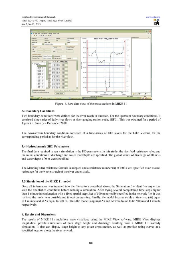 River flood modelling with mike 11 case of nzoia river (budalangi) in ...
