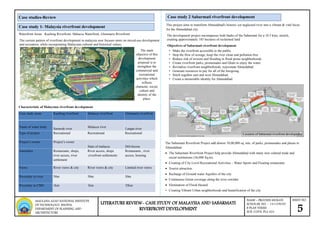 Riverfront development Case study Hoshangabad Thesis | PPTX