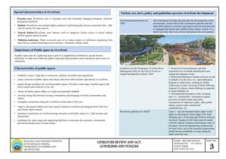 Riverfront development Case study Hoshangabad Thesis | PPT