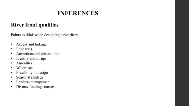 River front development | PPTX