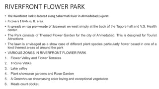 Riverfront flower park | PPTX