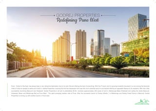 Godrej Riverhills mahalunge pune - A perfect view to a perfect life | PDF