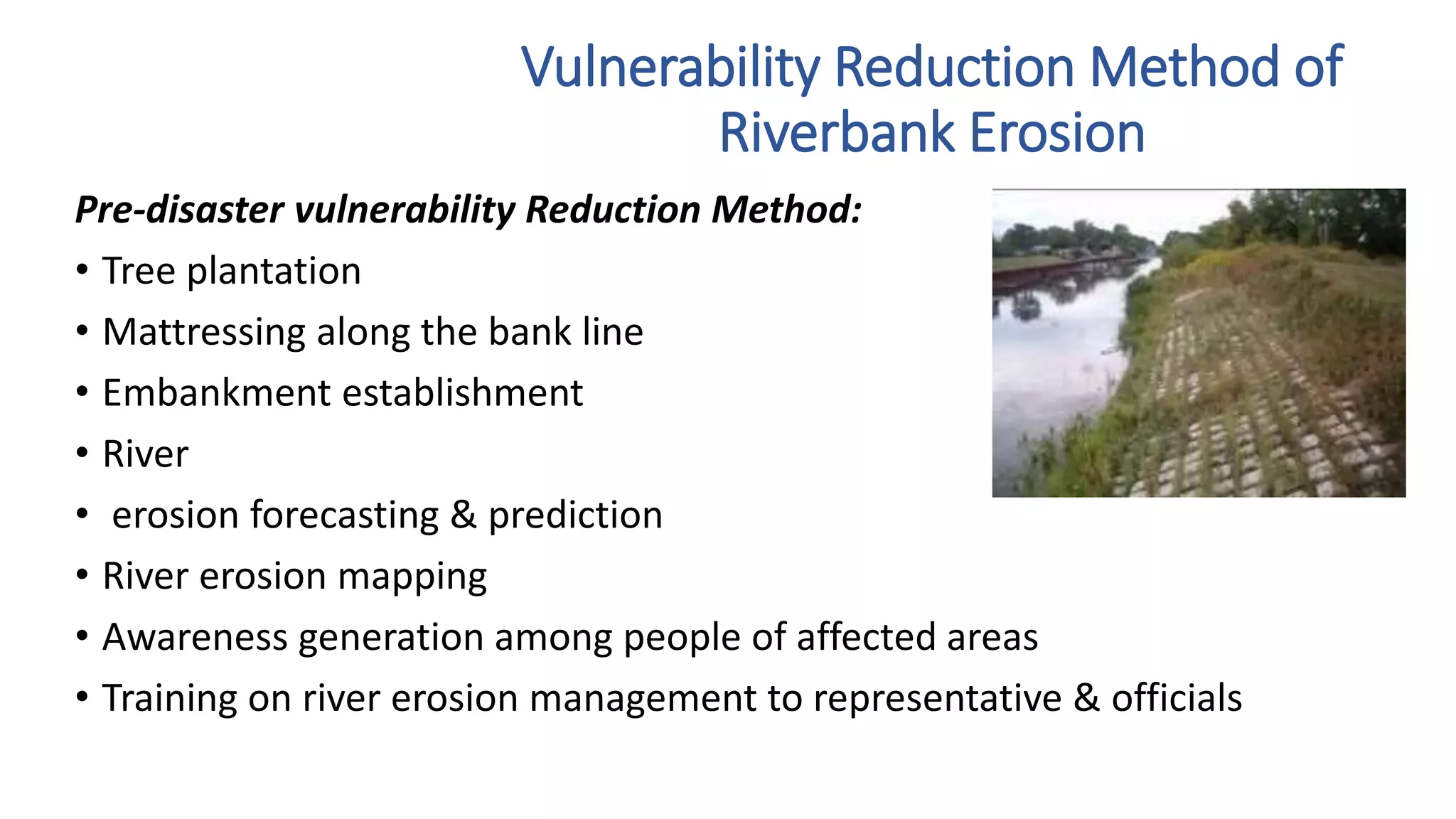 Riverine disaster: Indigenous Coping Mechanism and Vulnerability ...